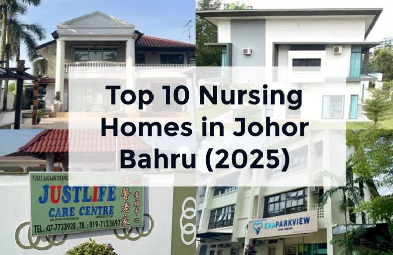 Top 10 Nursing Homes in Johor Bahru (2025) - EHA Elder Care - Nursing Home Johor